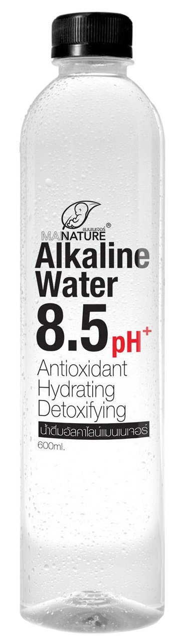 Alkaline Water pH8.5+ น้ำด่างอัลคาไลน์ แมนเนเจอร์